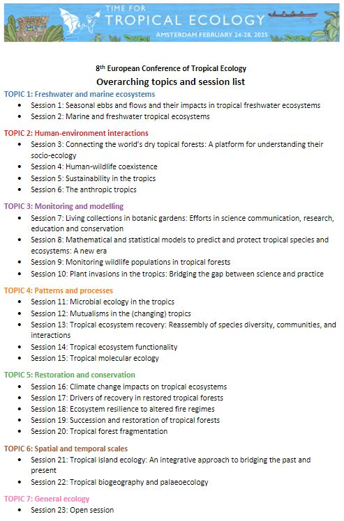 ECTE 2025 - Thematic Sessions